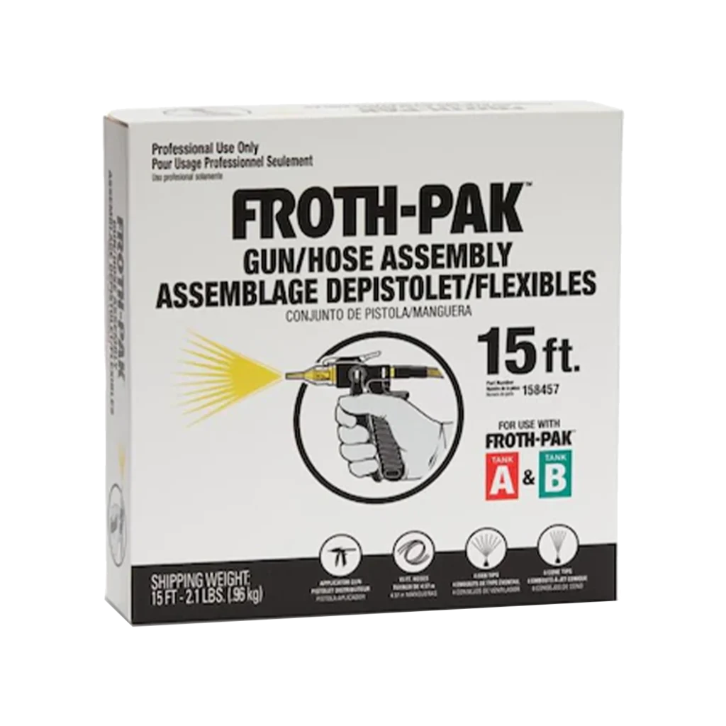 Froth-Pak™ 15 Foot Gun + Hose Assembly | Can-Cell Industries Inc.